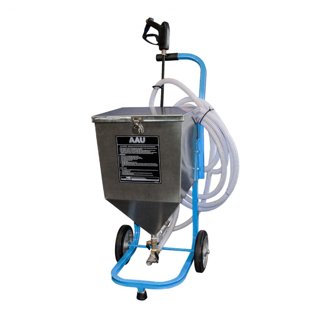 Hydroblaster Wet Abrasive Blaster Hopper - ESCA Blast