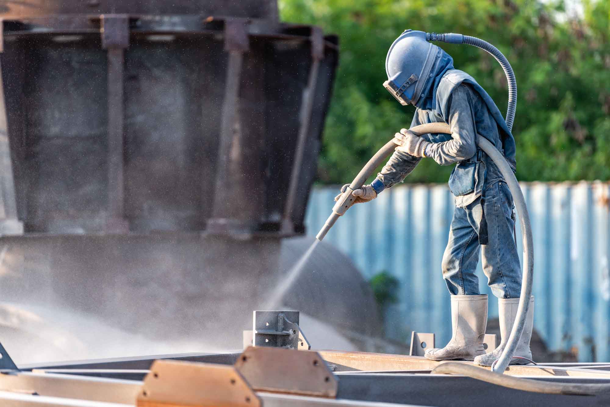Is Dustless Blasting Really Dustless? - ESCA Blast